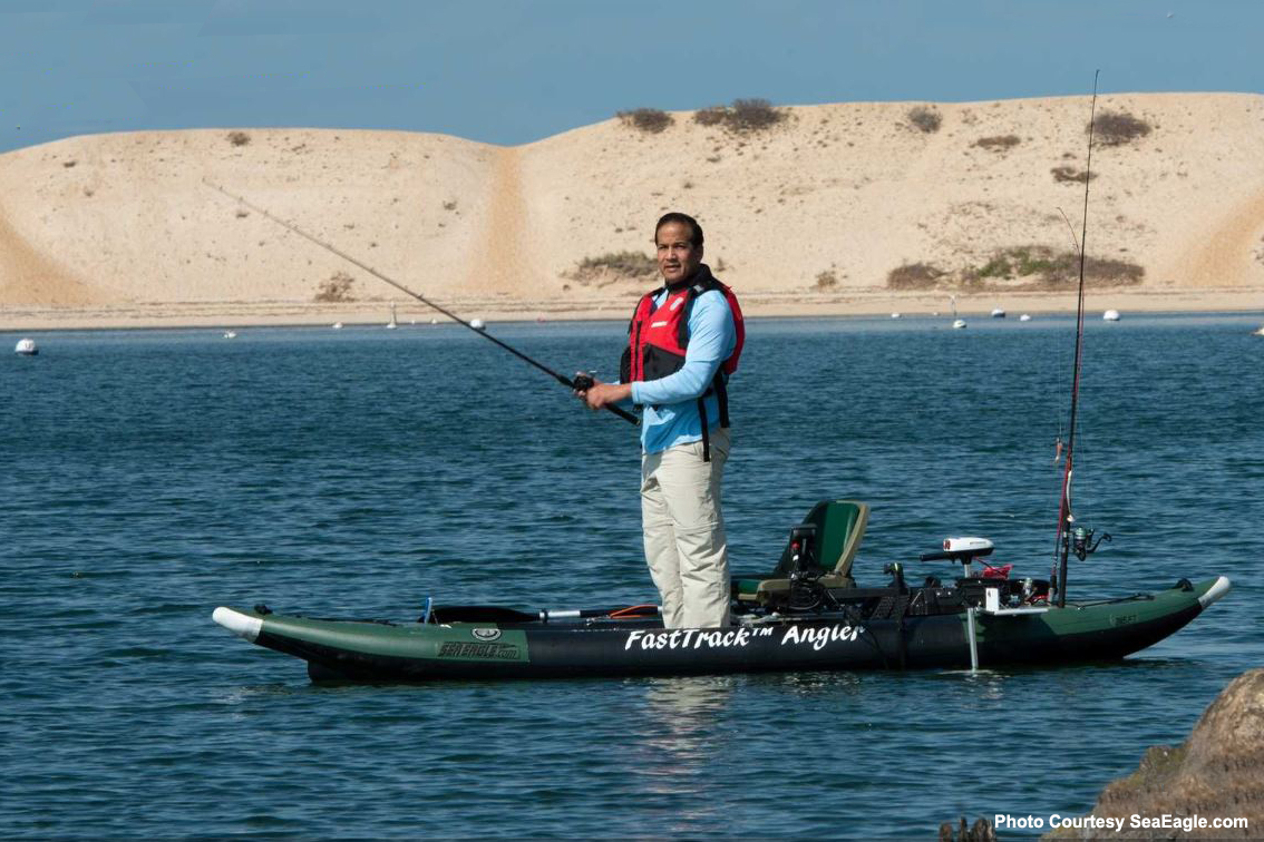 Sea Eagle 385fta FastTrack Angler Inflatable Fishing Kayak Review ...