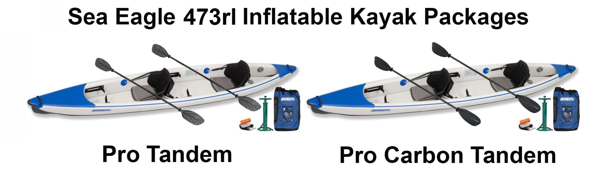 Sea Eagle 473rl RazorLite 15ft 6in 2 Person Inflatable Kayak Features ...